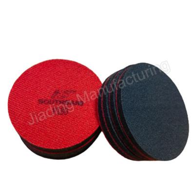 China 6 Inch Round Wet and Dry Car Paint Superfine Beauty Sponge Sanding Sponge for Sanding for sale