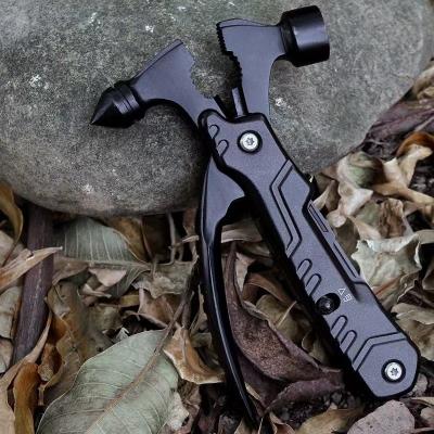 Chine Marteau multi-outil en acier inoxydable tout en un seul outil pour le camping la randonnée la chasse la survie à vendre