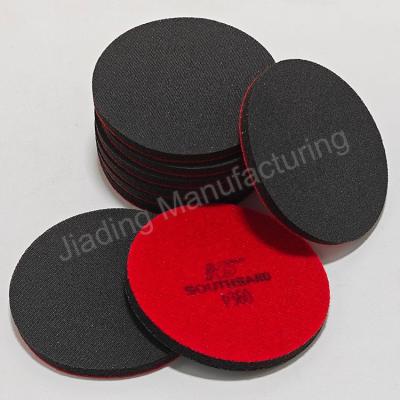 China Customized 2000 Sanding Sponge for Automotive Foam Sand Paper Sponge Disc Diameter 6 inch for sale