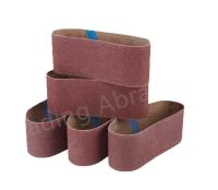 Quality 4 inch x 24 inch Aluminum Oxide Sanding Belts Grit 40 80 120 240 for General for sale