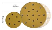 China OEM Support D Weight Hook and Loop Abrasive Paper Disc for Customized for sale