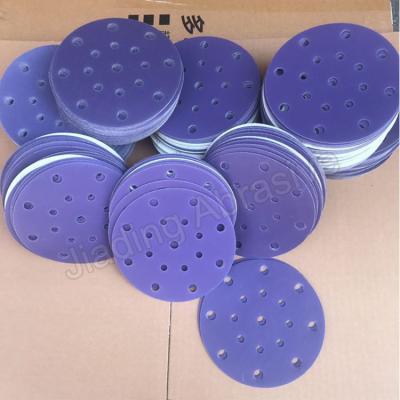 Cina Disco di levigatura viola 125 mm/5 INCH fabbricato per la lucidatura del pezzo in vendita