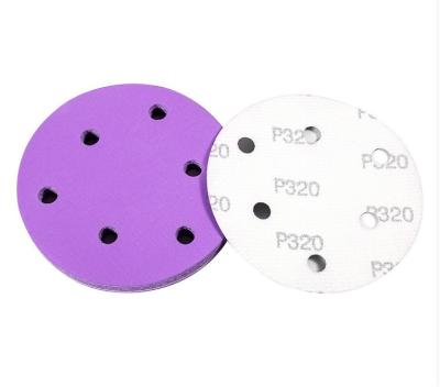 Cina Disco di levigatura viola 125 mm/5 INCH fabbricato per la lucidatura del pezzo in vendita