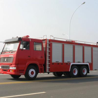 China 16tons Fire Engine Vehicle 251hp-350hp Foam And Water Tanker Fire Truck for sale