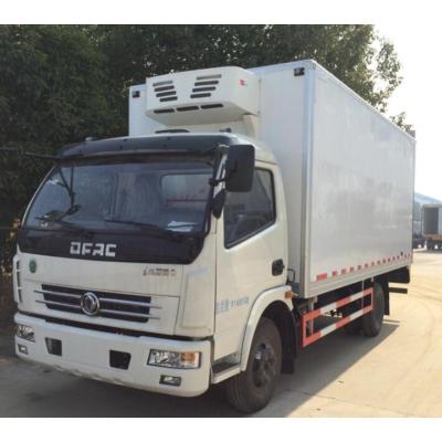 China Dongfeng 3ton/5ton/6ton Refrigerator Freezer Cargo Van Truck Freezer Cooling Van for sale