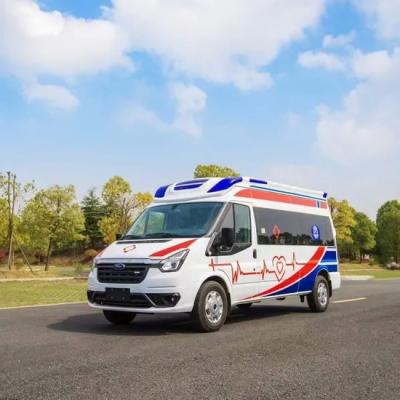 China Iivec 4X2 Diesel Gasoline Engine Ambulance Airport Hospital ICU Rescue Ambulance for sale
