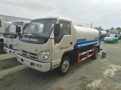 China 3000liters 3ton Forland Mini Water Sprinkler Truck , Drinking Water Delivery Stainless Steel Tank Truck for sale