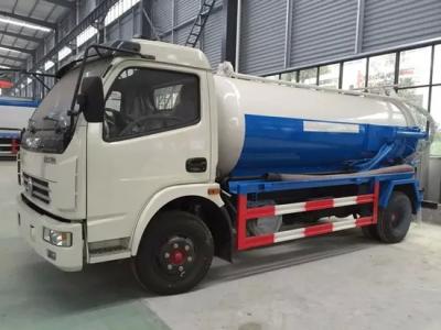 China 5000L 10000L 5cbm 10cbm Vacuum Sewage Truck , Sewage Suction Tanker Truck 6tons 8tons for sale