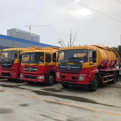 China Dongfeng Vacuum Sewage Suction Truck 50000 Liters Septic for sale