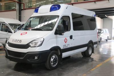 China Transit Emergency ICU Ambulancia De Rescate IVOCO 4X2 Electric Ambulance Car Factory Direct Supply Medical Emergency Hospital Ambulance Car Vehicles for sale
