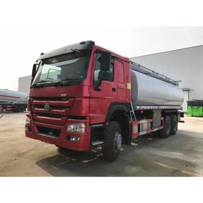 China HOWO 20000L 20T Diesel Oil Tanker Fuel Tank Truck 336HP Fuel Delivery Truck for sale