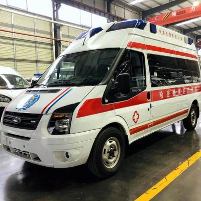 China ICU-Type Gasoline Ford Transit Ambulance for Transportation Patient for sale