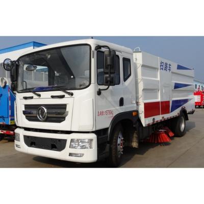 China Self Propelled Mechanical Cleaning Construction Road Dirt Vacuum Sweeper Truck Suction Debris Collection Mechanism for sale