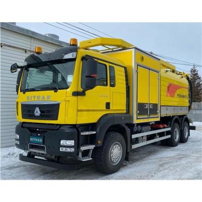 China Sinotruk HOWO Iisuzu 16000liters Hino Sludge Cleaning Sewage Suction Tank Truck with Ltaly Brand Vacuum Pump for sale