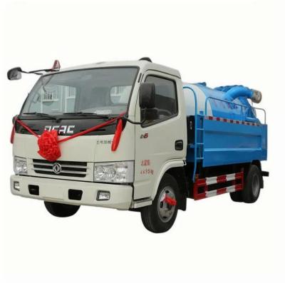 China DONGFENG Sewage Suction Truck 12cbm Waste Water Vacuum Pump Truck 4X2 HOWO 6X4 Vacuum Tank Truck for sale