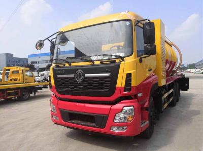 China Dongfeng 6*4 Sewage Suction Truck with Vacuum Pump for sale