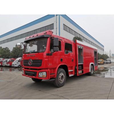 China Shacman L3000 4X2 10000L Water Tank Fire Truck , Carbon Steel Foam Fire Truck for sale