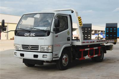 China Dongfeng Light Duty 3-7ton Road Cars Rescue Towing RC Truck 3-7t Platform Tow Wrecker for sale