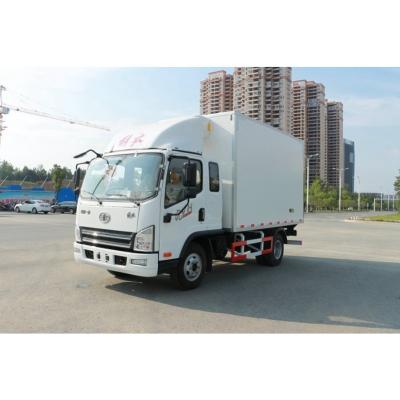 China 2Ton 3Ton 4Ton 5Ton Refrigerated Freezer Truck Small Refrigerator Van Box Truck for sale