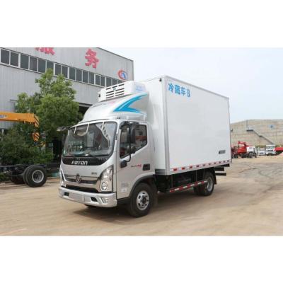 China Foton Light Duty Freezer Refrigerated Truck for sale