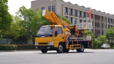 China Hot Sale Mobile 20m 22m 24m Telescopic Boom Platform Truck Aerial Bucket Truck for sale