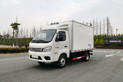 China Foton Shacman Refrigerated Truck for Sale Refrigerator Mobile Photon Trucks Food Cold Frozen Food Delivery 4*2 Freezer Box Truck Electric Pickup in Stock for sale