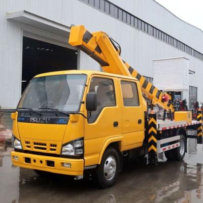 China 16m - 38m Telescopic Boom Overhead Working Truck Man Lift Aerial Lift Work Trucks for sale