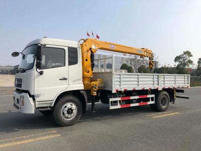 China Hydraulic Telescopic Boom Crane Truck Mounted 5ton 6ton 8ton 9ton 10ton for sale