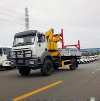 Quality Dongfeng 8-12t Heavy Duty Truck Mounted Crane With Straight Arm for sale