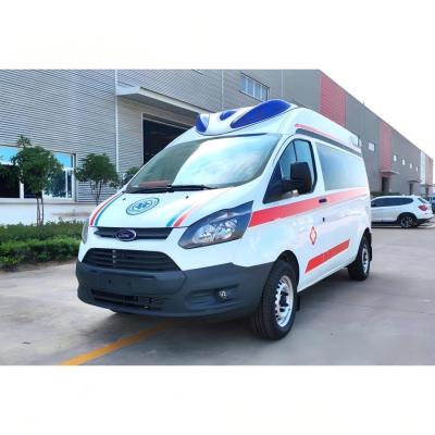 China Ford 1195 Transit Emergency Ambulance Car ICU Ambulance Vehicle for sale