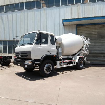 China Diesel Construction Machinery Trucks 4x2 2.0cbm Concrete Truck Mixer With Electric Scale for sale