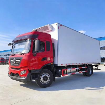 China Dongfeng 6.5m/7.8m Refrigerated Food Transport Freezer Vehicle Refrigerator Van Box Truck for sale