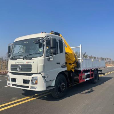 China 4*2 Dongfeng 8 Ton Truck Crane Knuckle Crane Truck For Construction Work for sale