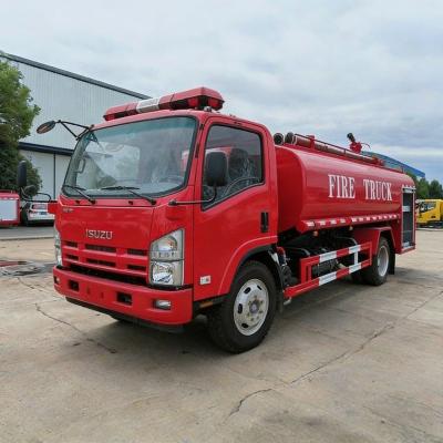 China ISUZU 4X2 4000L Firefighting Truck , Fire And Rescue Truck 4tons for sale