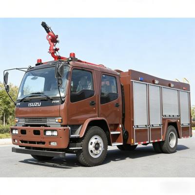 China Foam Fire Fighting Truck 4tons 4t 4×2 For Emergency Response for sale
