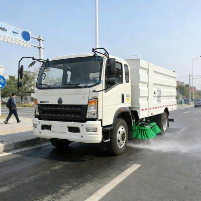 China Shacman Sinotruk HOWO FAW Dongfeng JAC Jmc 10tons Road Washing and Sweeping Vacuum Dust Cleaner Street Cleaning Garbage Sweeper Suction Diesel Truck for sale
