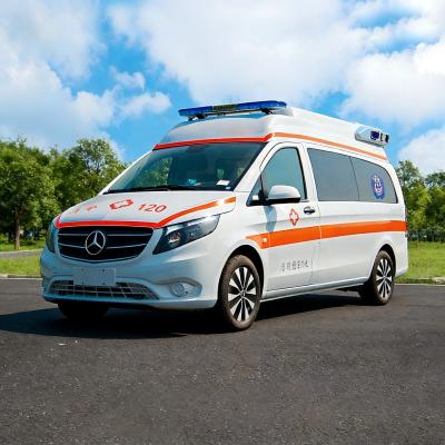 China Mercedes Benz Automatic ICU Hospital Patient Transport Medical Rescue Ambulance for sale