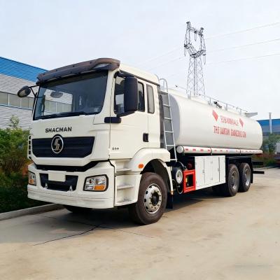 China Shacman 20000liters 22cbm 5000gallons Fuel Delivery Oil Transport Tanker Truck Petrol Delivery Vehicle Oil Tank Refueling Truck Transporting Gasoline and Diese for sale