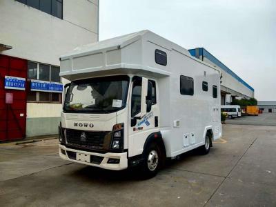 China Sinotruk HOWO Two Floor RV Camper Motorhome Caravan With Living Quarters for sale