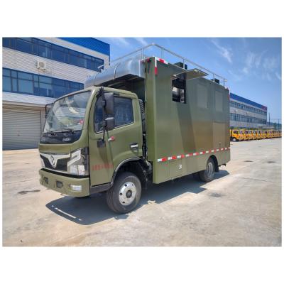 China Dongfeng Mobile Kitchen Pizza Fast Food Kiosk Catering Vending Van Catering Cart Concession Food Trailer Truck for Sale for sale