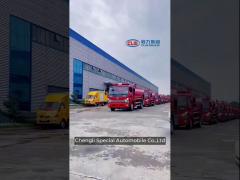 dongfeng 5000l fire emergency rescue water pumper truck