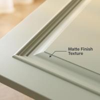 Quality Matte Finish Wooden Interior Door Classic Recessed Panel Design Solid Core for sale
