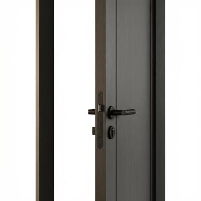 Split-Panel Grey Solid Core Composite Interior Doors Solid Core Door ...