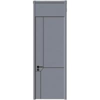 China Waterproof Customizable Push Pull Solid Wood Interior Door for Bedroom and Bathroom Projects for sale