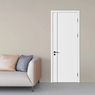 China 40 45 50mm Thickness Water Resistant Sound Insulation Solid Wood Interior Door and Ecological Door for House Restaurant for sale