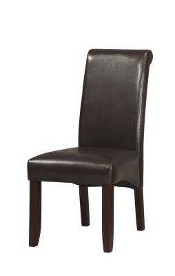 China Deep Rollback Dinning Chairs,PU chairs,dinning room chairs,living room chairs for sale