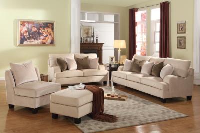 China Fabric Sofas 3+2+1 with table for sale
