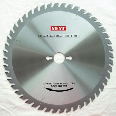 China Carbide Tipped multi purpose saw blades cutting laminated chipboard , panel for sale