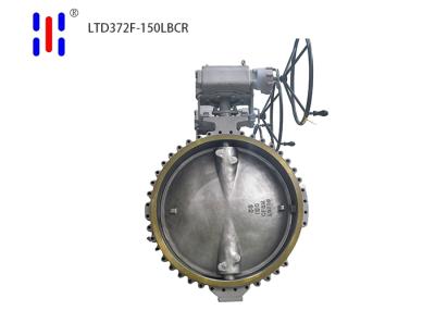China Double Offset Lug Type Butterfly Valve With WCB/316 Body PTFE Soft Seat for sale