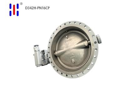 China High Performance Butterfly Valve With PTFES Seal and Flanged Connection PN16 for sale
